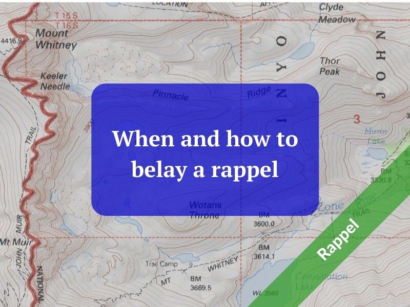 Rappel — Alpinesavvy