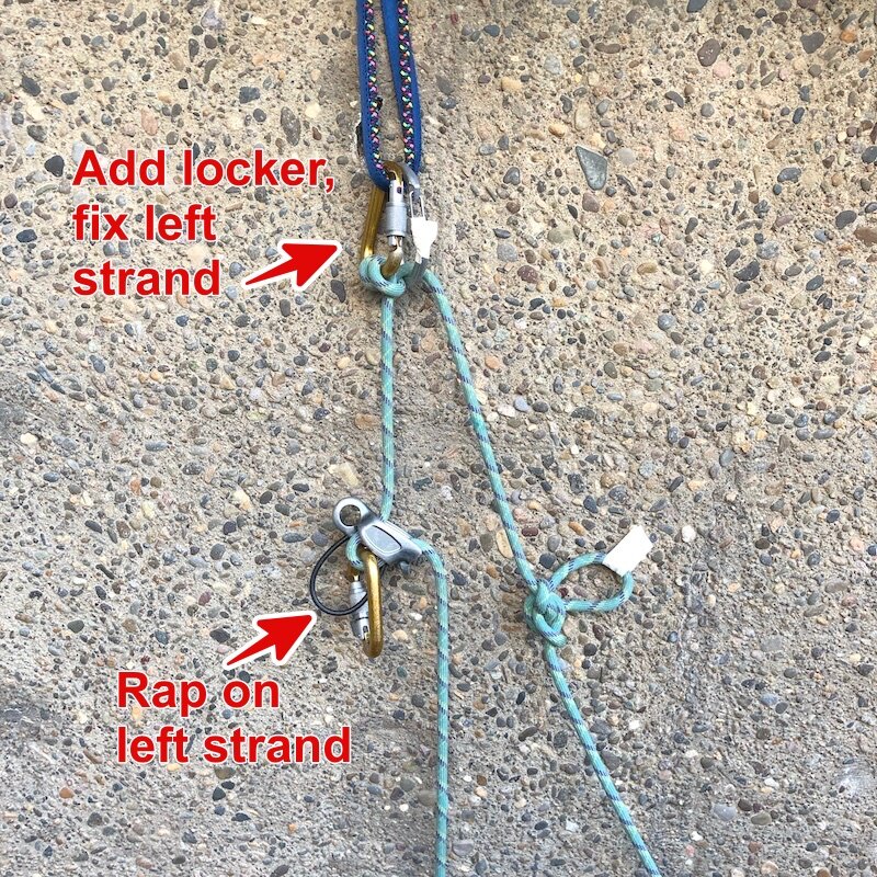 How to descend with a damaged rope — Alpine Savvy