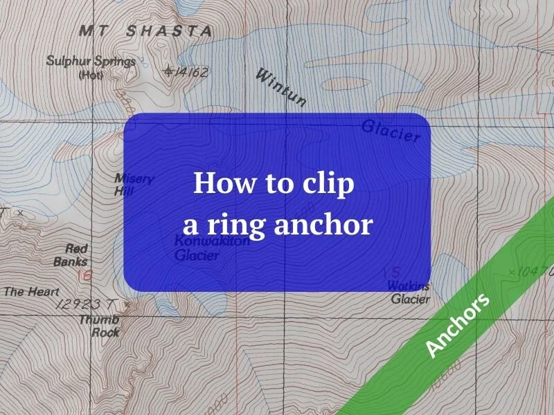 Anchors — Alpine Savvy