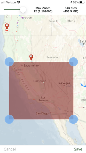 Download maps for an entire state in Gaia GPS? Yes! — Alpinesavvy