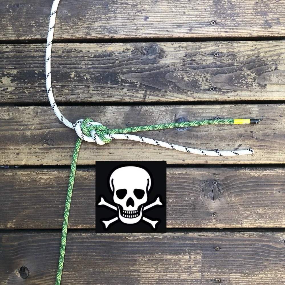 The Flemish bend for connecting two rope ends — Alpinesavvy