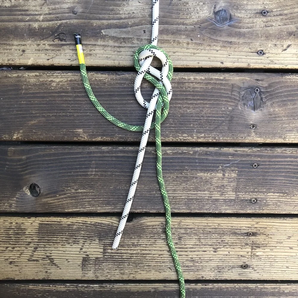 The Flemish bend for connecting two rope ends — Alpinesavvy