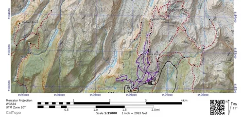 Printing backcountry maps in CalTopo — Alpinesavvy