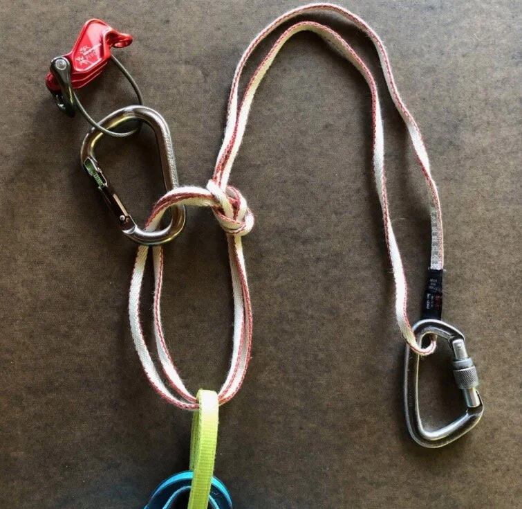 How to best connect a tether to your harness? — Alpinesavvy