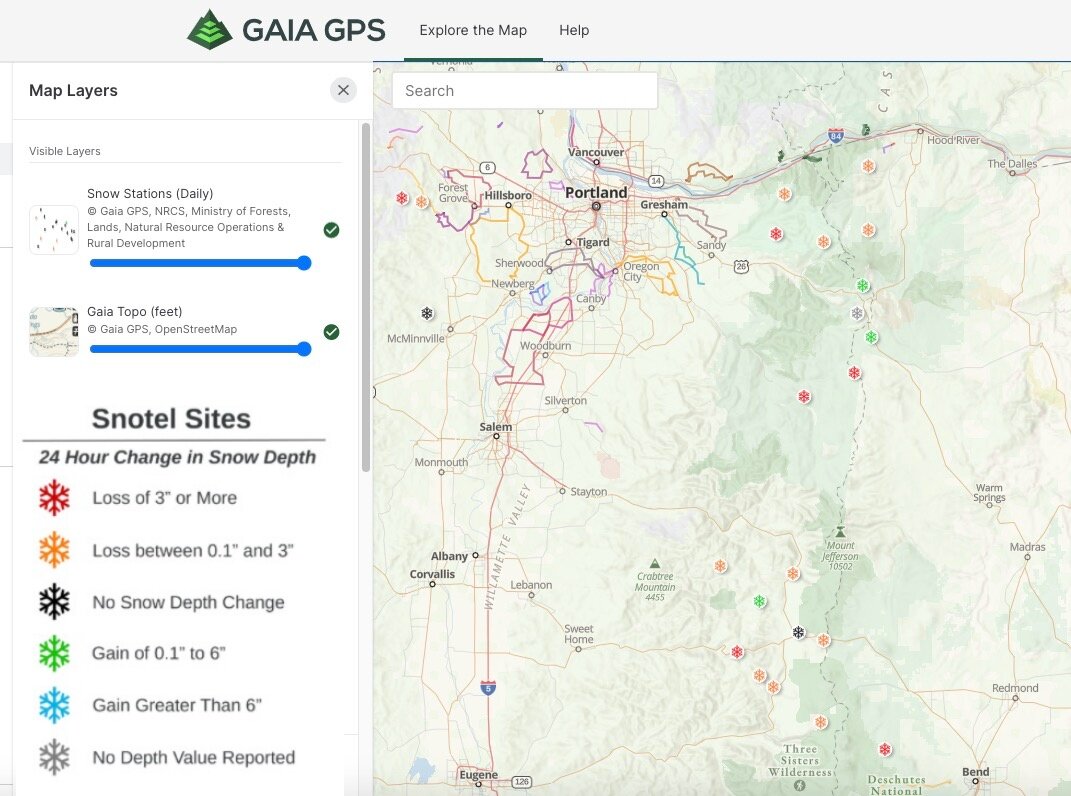 Snow telemetry for winter trip planning — Alpinesavvy