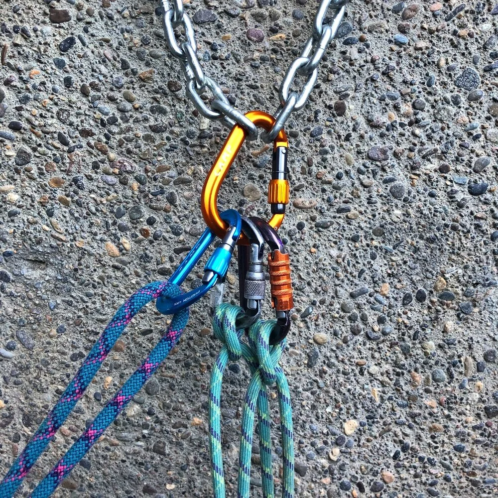 Rappelling - How to pass other teams — Alpinesavvy