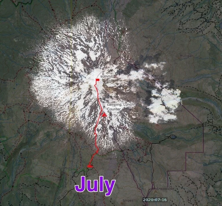 Weekly hi-res satellite imagery in CalTopo — Alpinesavvy