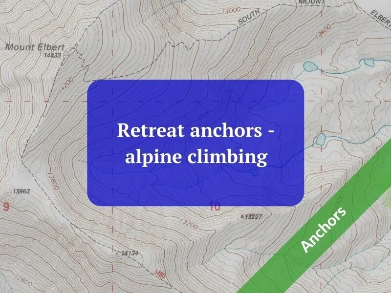 Anchors — Alpine Savvy