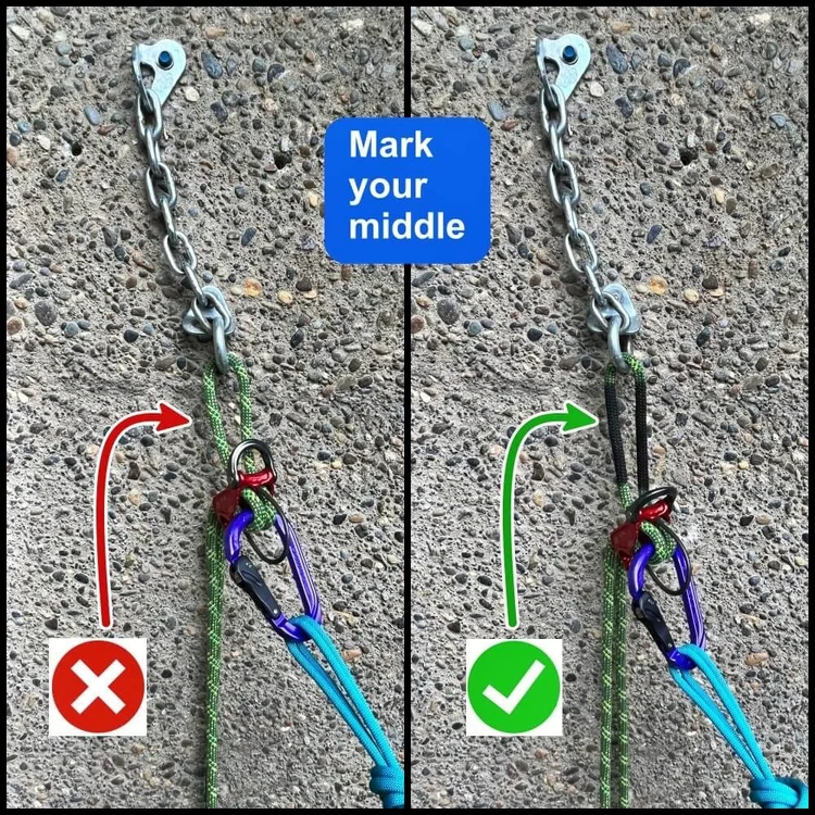 How to use the Beal rope marker — Alpinesavvy