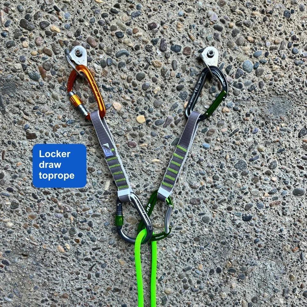 Snapgate or locking carabiners on anchors? — Alpinesavvy