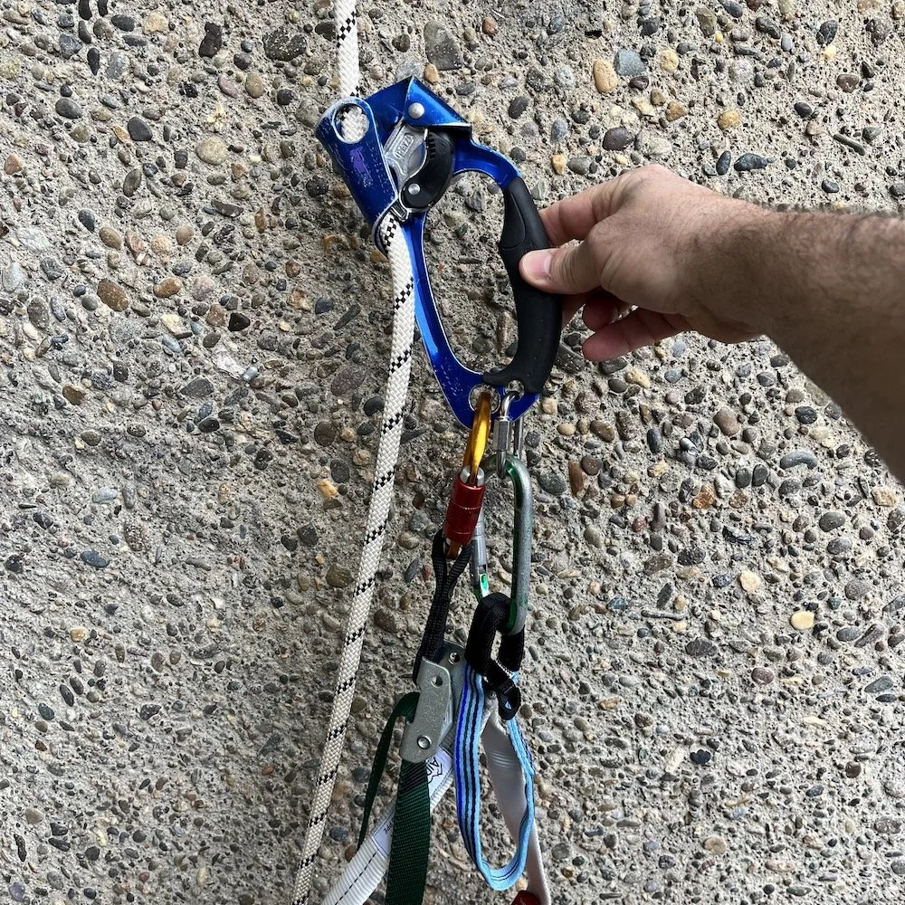 Aid climbing: rig for seconding — Alpinesavvy