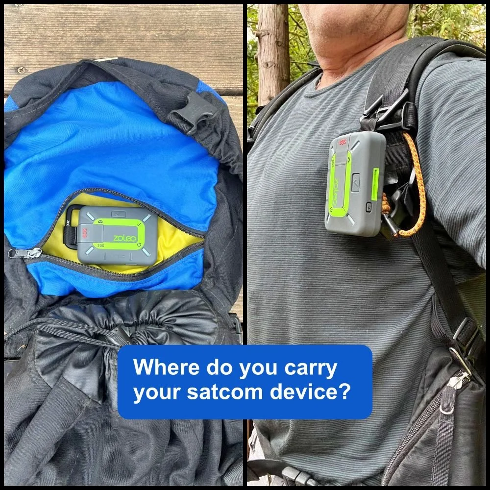 Where do you carry your satcom device? — Alpinesavvy