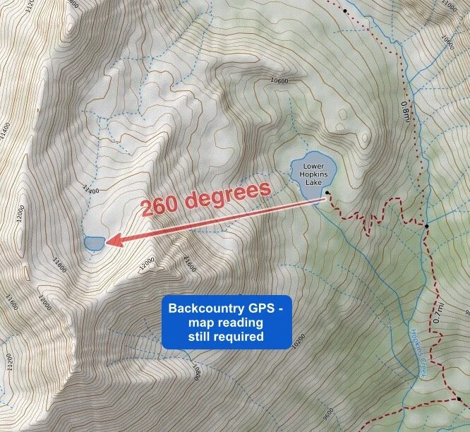 Backcountry GPS - map reading still required — Alpinesavvy