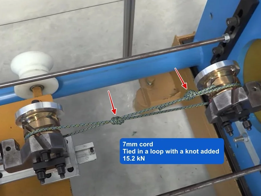 How do knots affect cord and webbing strength? — Alpine Savvy