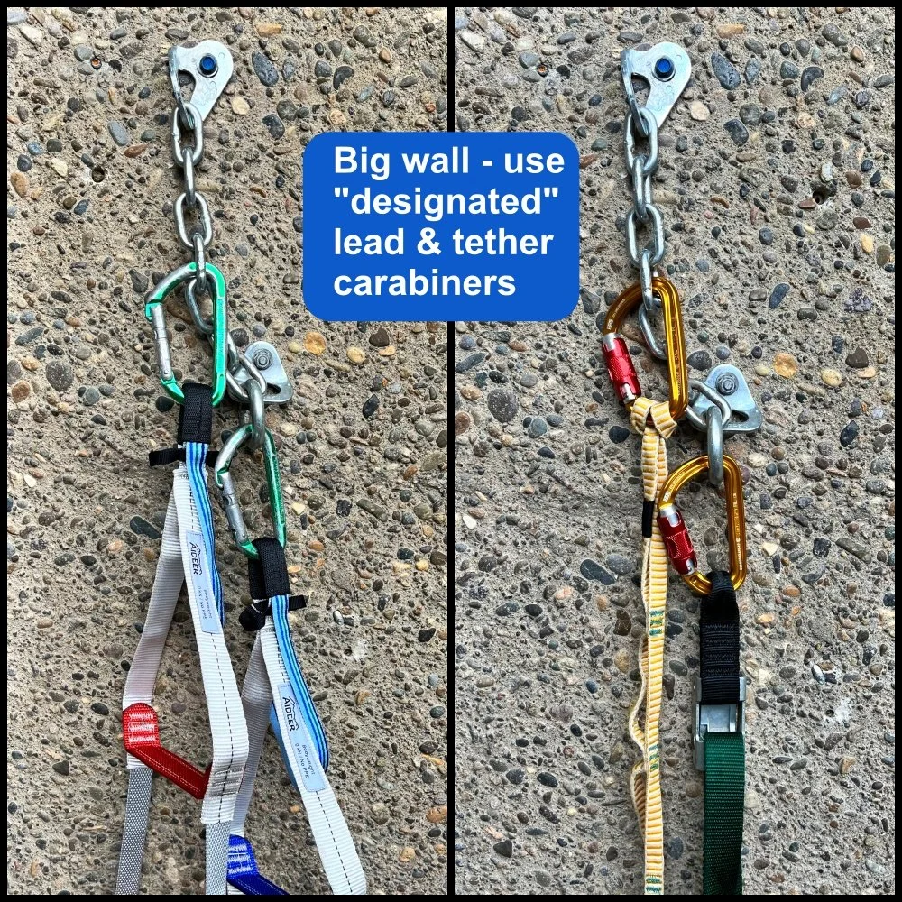 Aid Climbing: rig for leading — Alpinesavvy