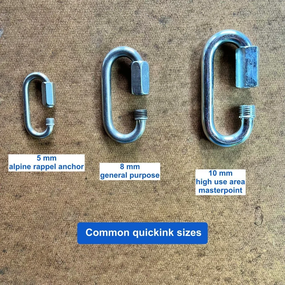 CE rated quick links from CAMP — Alpine Savvy