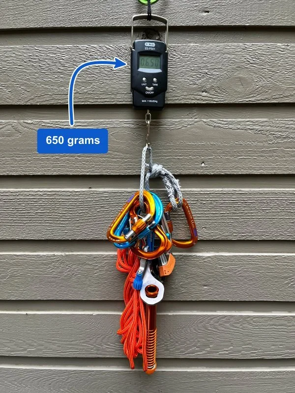 My crevasse rescue gear — Alpinesavvy