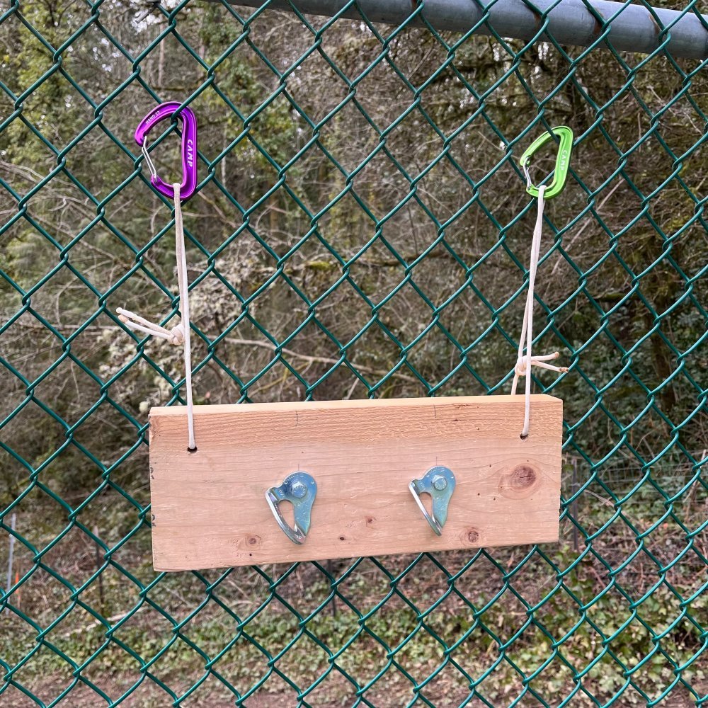 DIY - Anchor practice board — Alpinesavvy