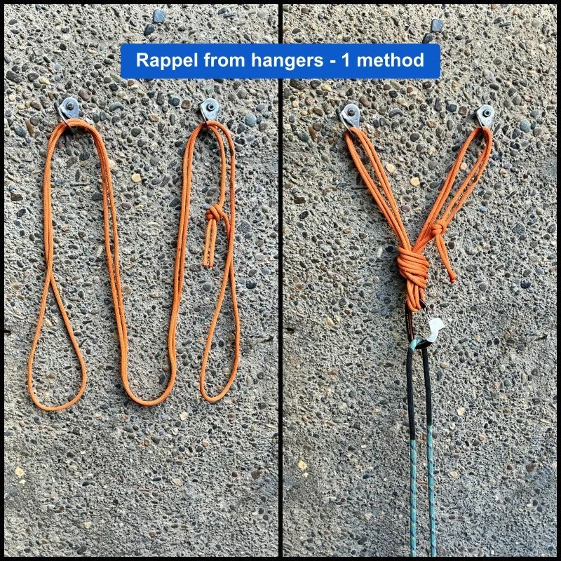 Retreat anchors - sport climbing — Alpinesavvy