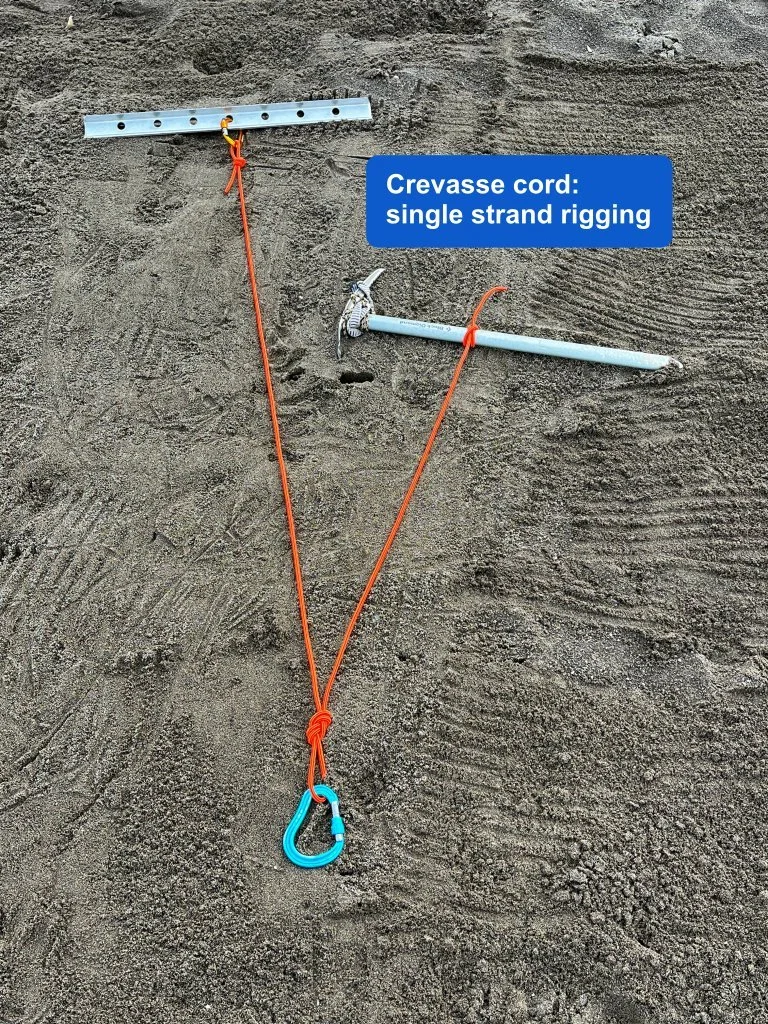 The "crevasse cord" — Alpinesavvy