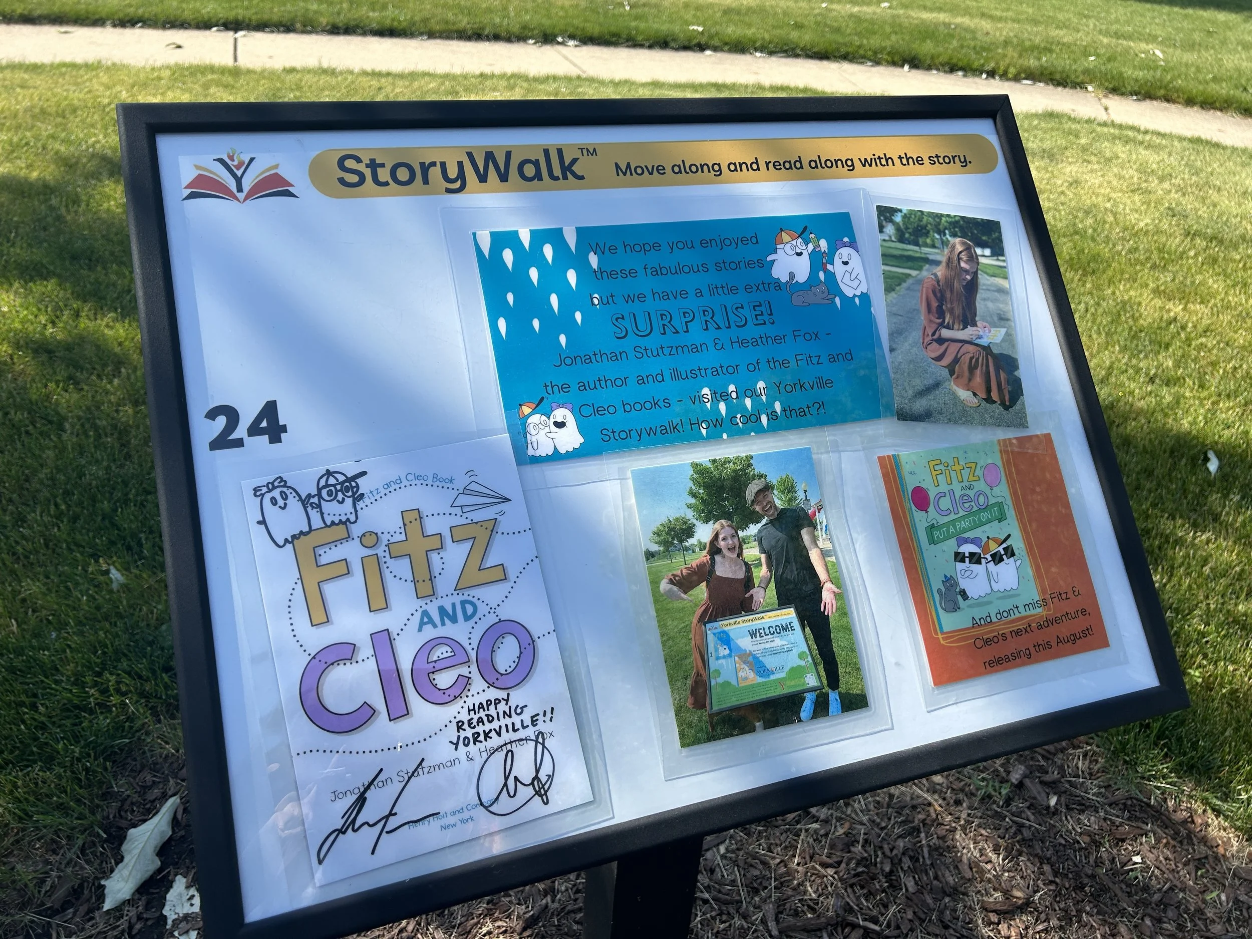 StoryWalk — Yorkville Educational Foundation