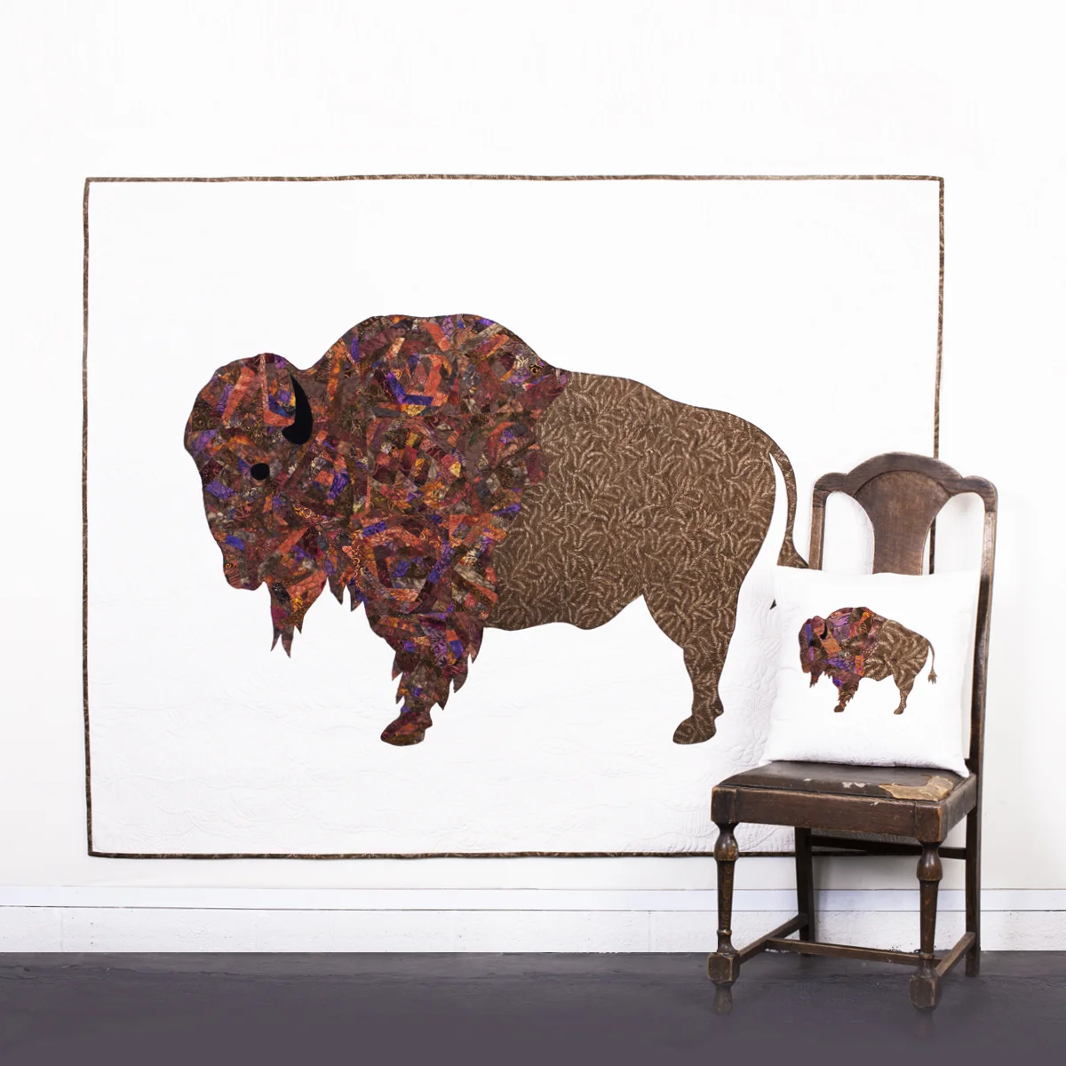 Roam: A Buffalo Quilt Pattern — Sewn Wyoming