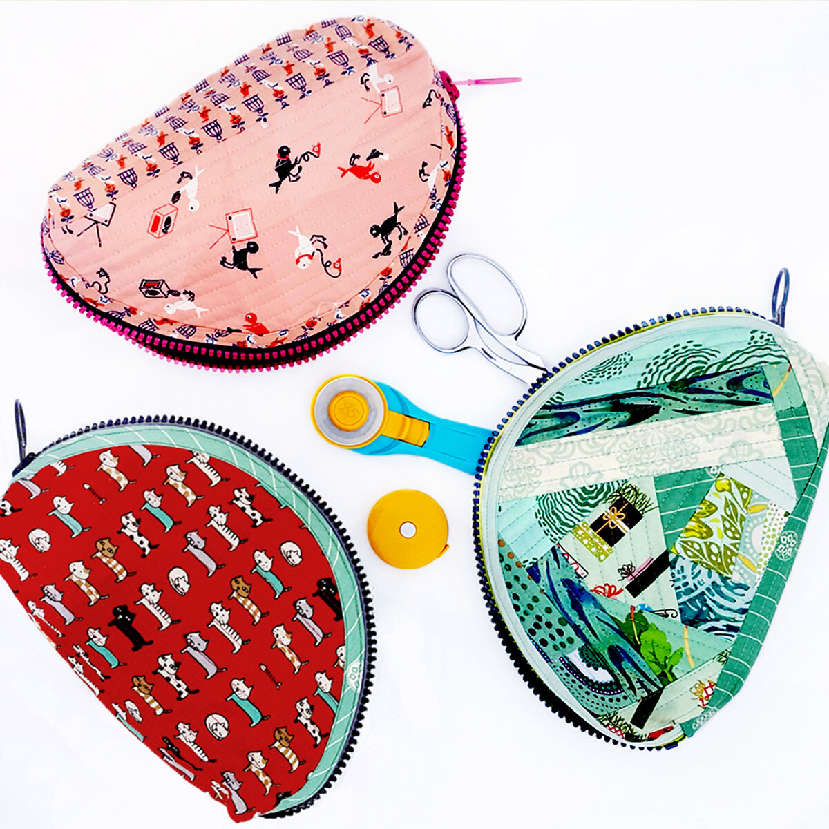 Zip It: Clam Shell Bag Pattern PDF — Sewn Wyoming