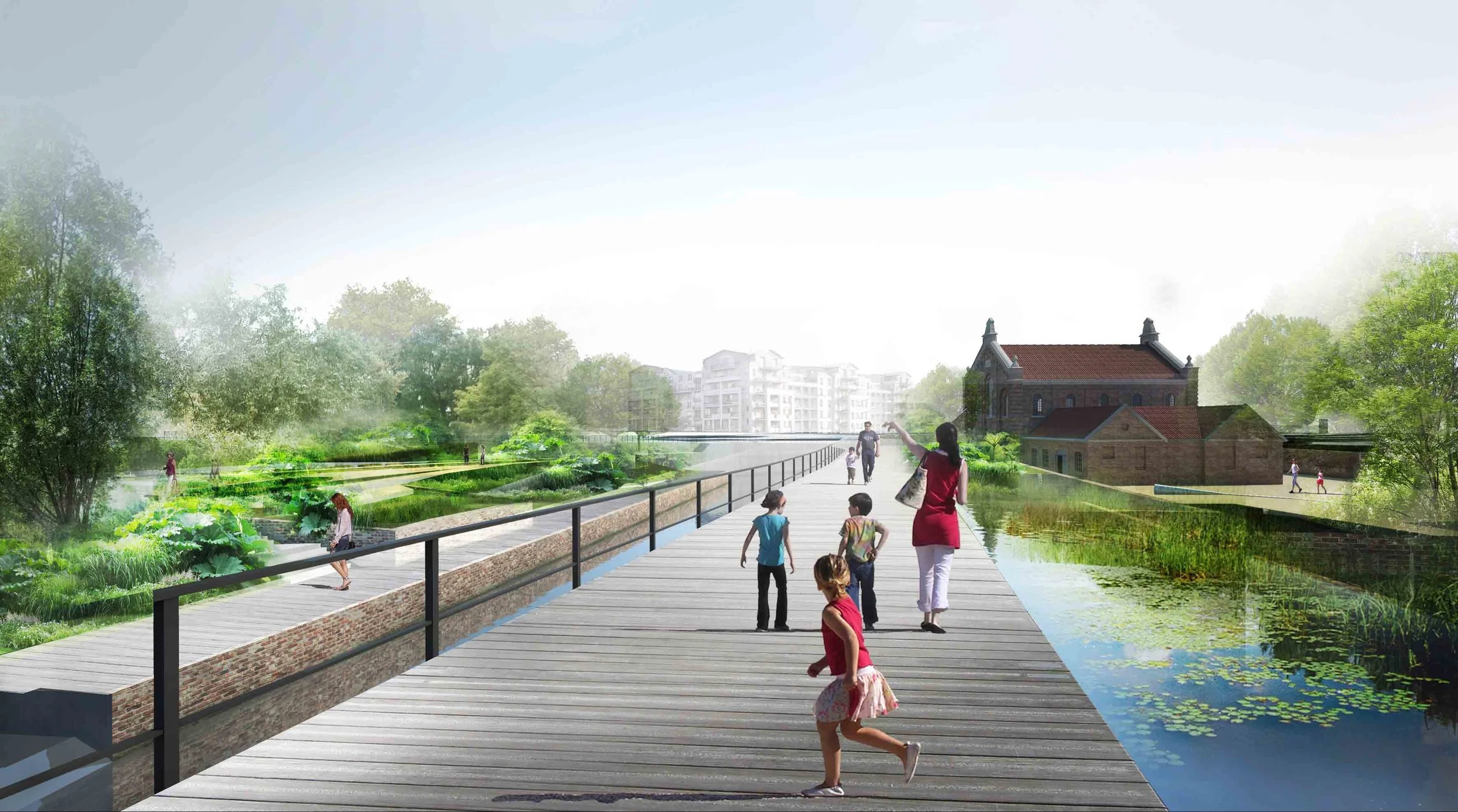 Lille Landscape — aLL Design International Architects