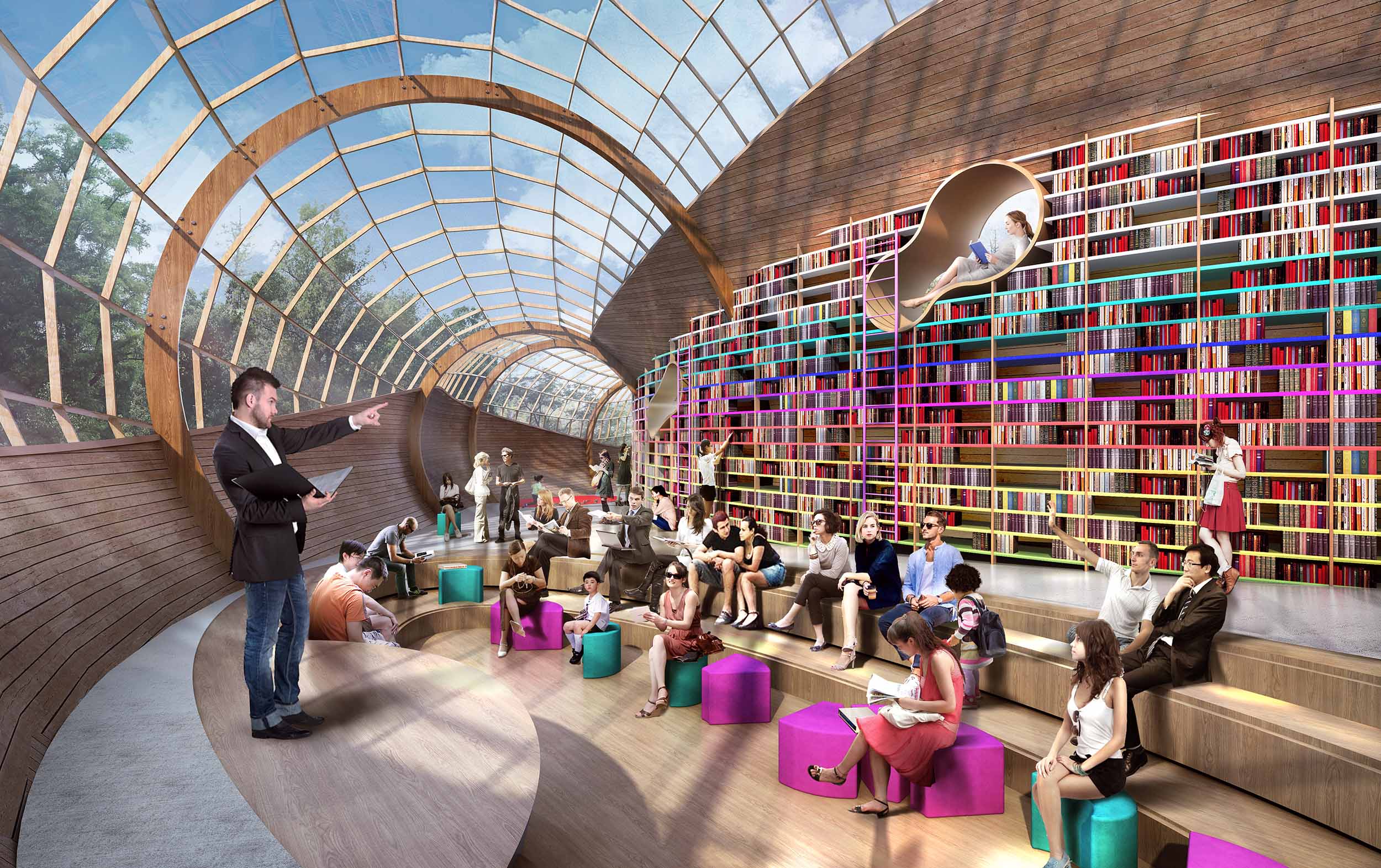 Chengdu Bookstore — aLL Design International Architects