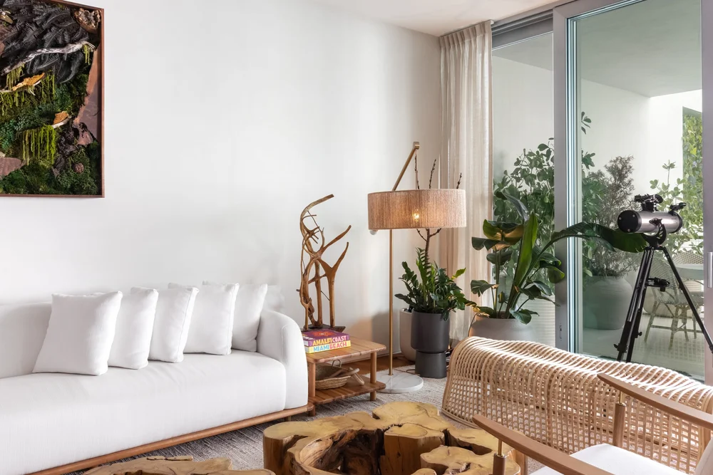 Miami Meets Tulum Living; Interior Design — CURATED.
