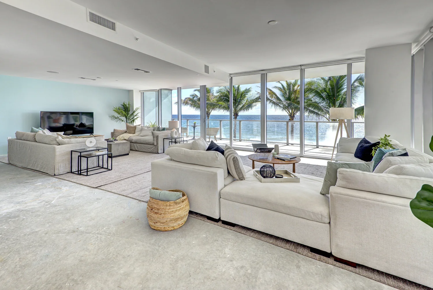 Staging a Luxury Oceanfront Condo in Coastal Style — CURATED.