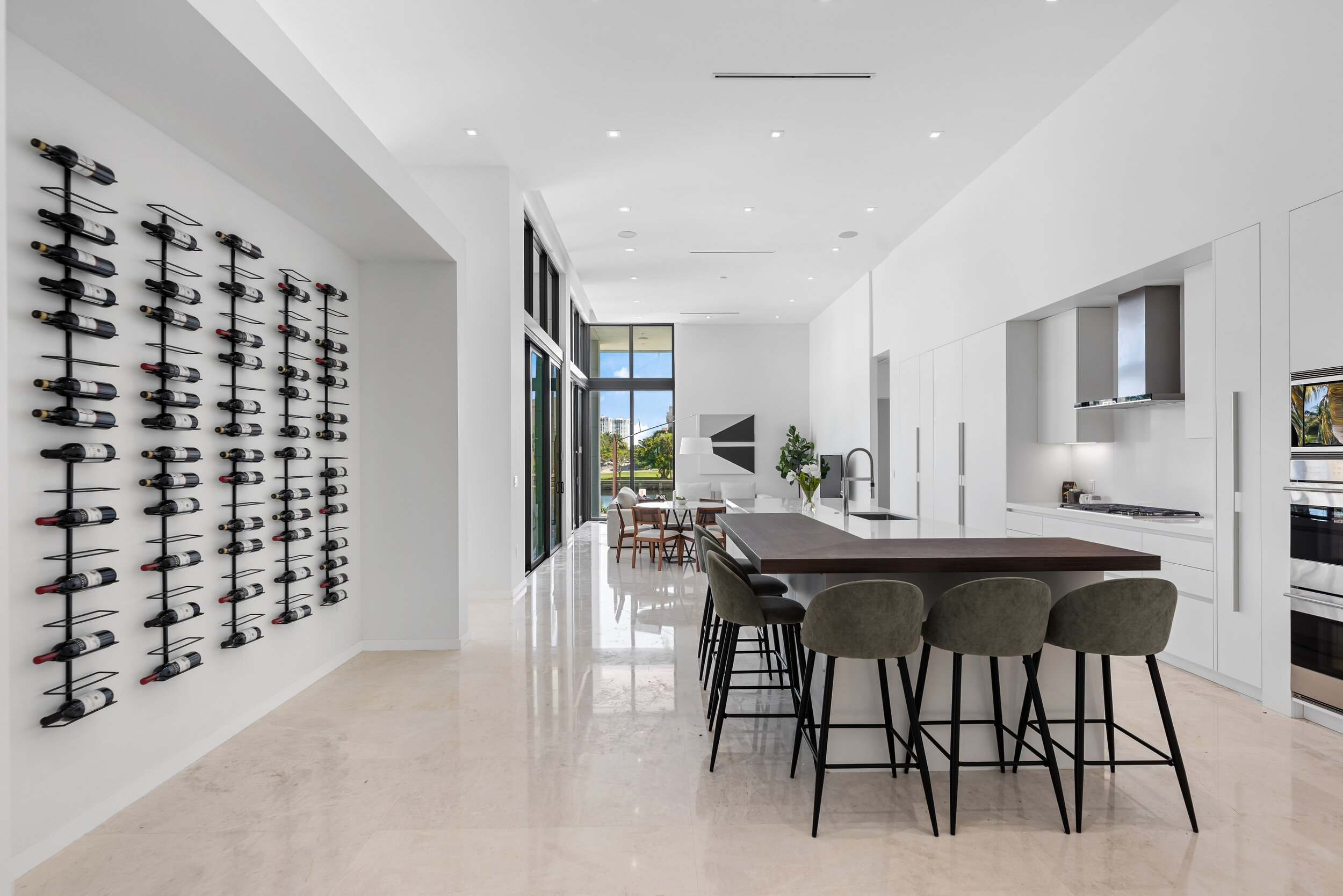 Modern Waterfront Living; Miami Florida Interior Design — CURATED.