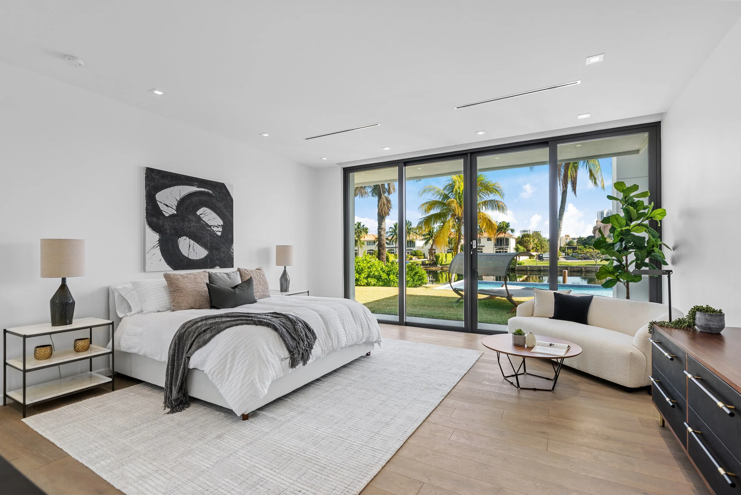 Modern Waterfront Living; Miami Florida Interior Design — CURATED.