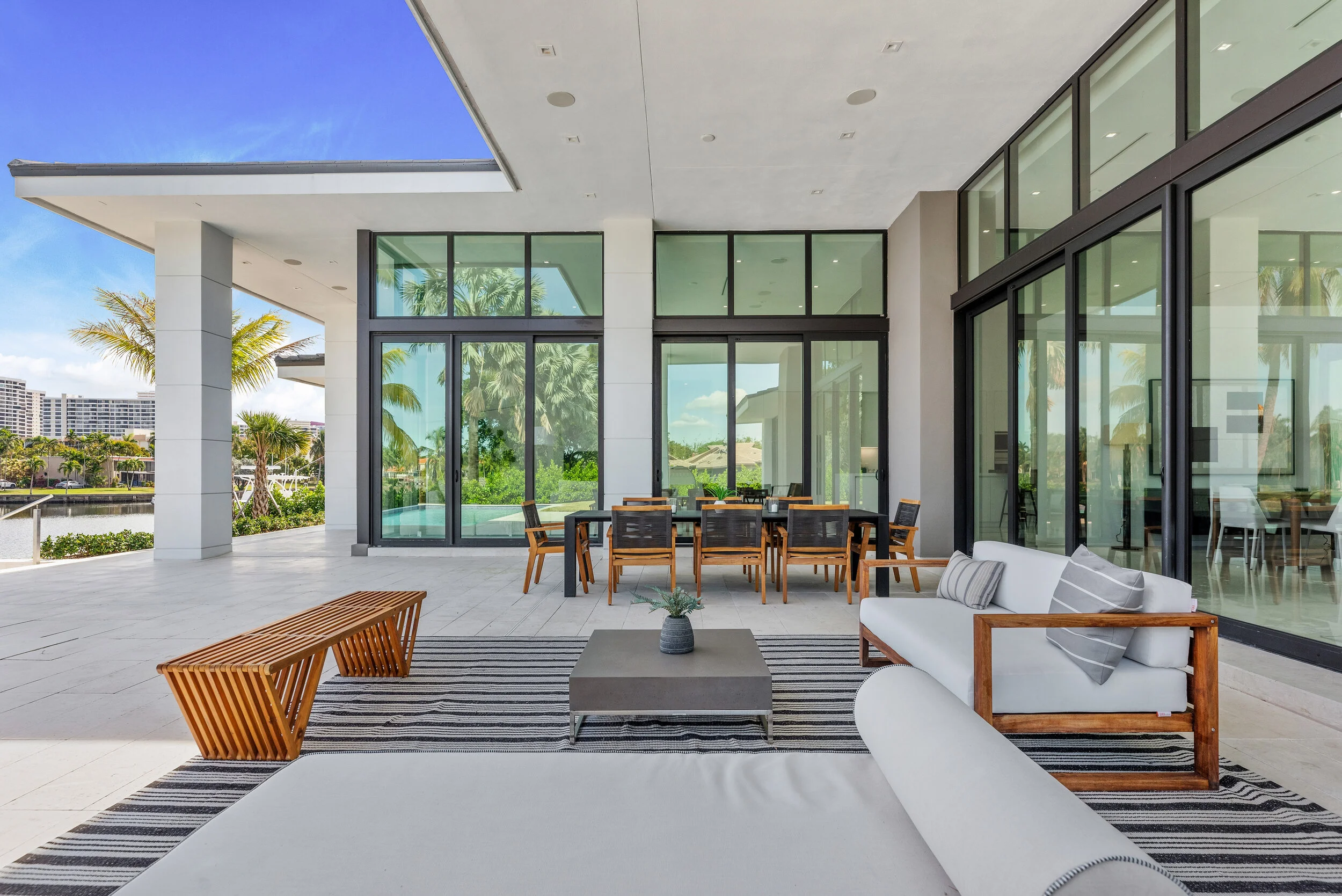 Modern Waterfront Living; Miami Florida Interior Design — CURATED.