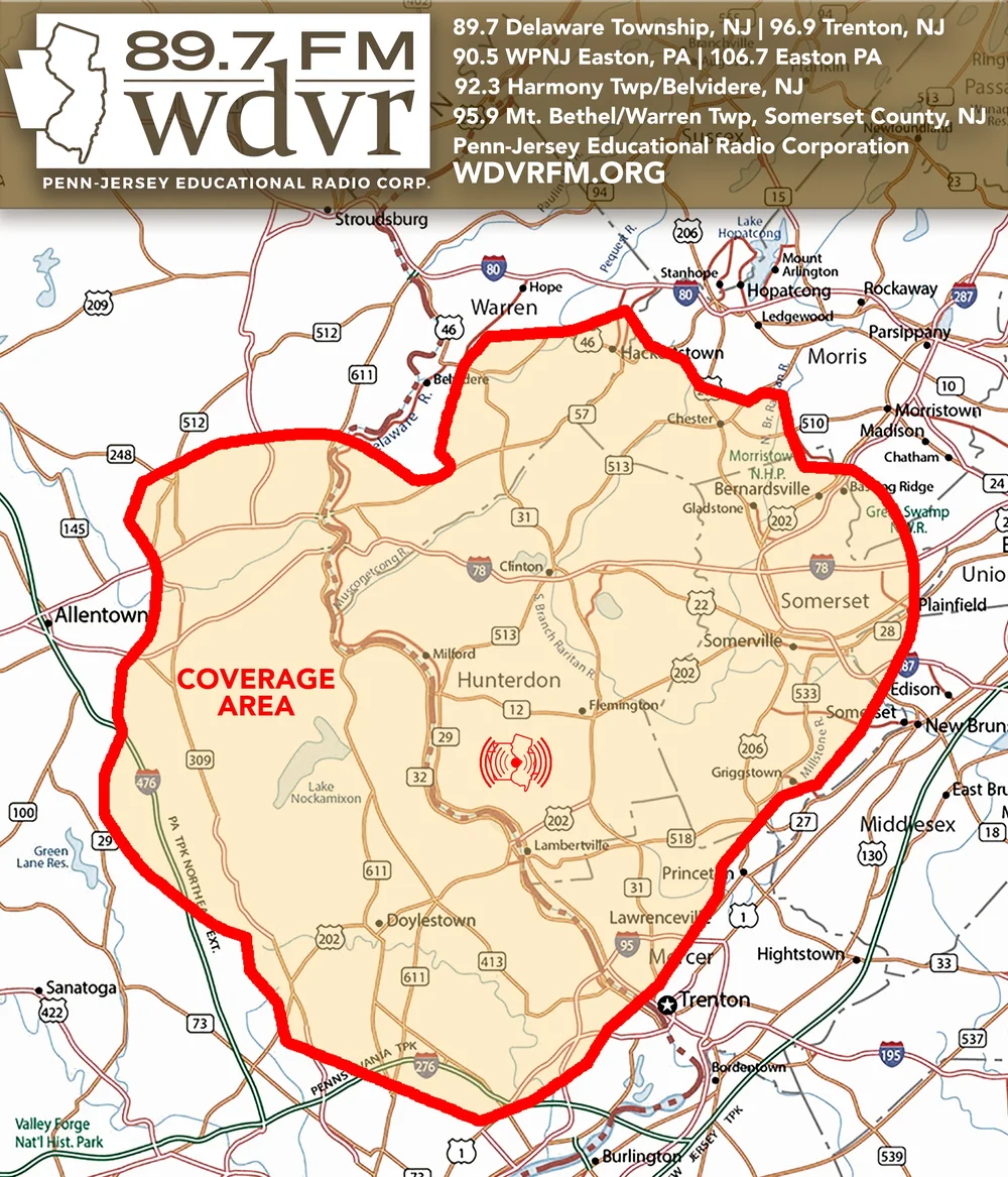 Coverage Area — WDVRfm.org