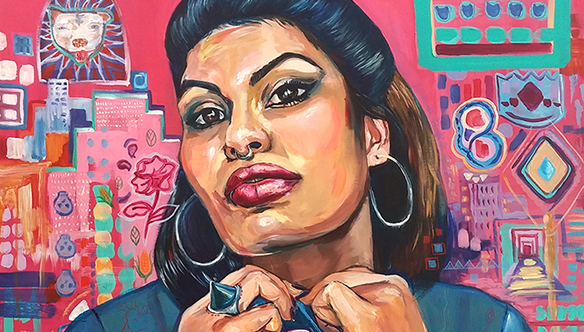 Crystal Galindo Chicana Artwork
