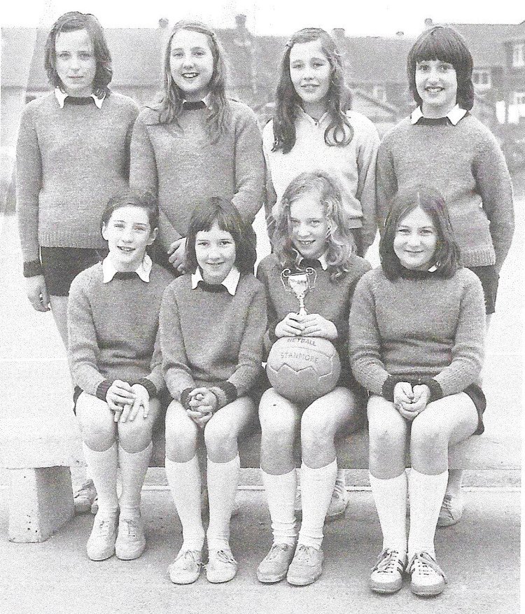 Netball in the 1970s — Stanmore Primary Winchester
