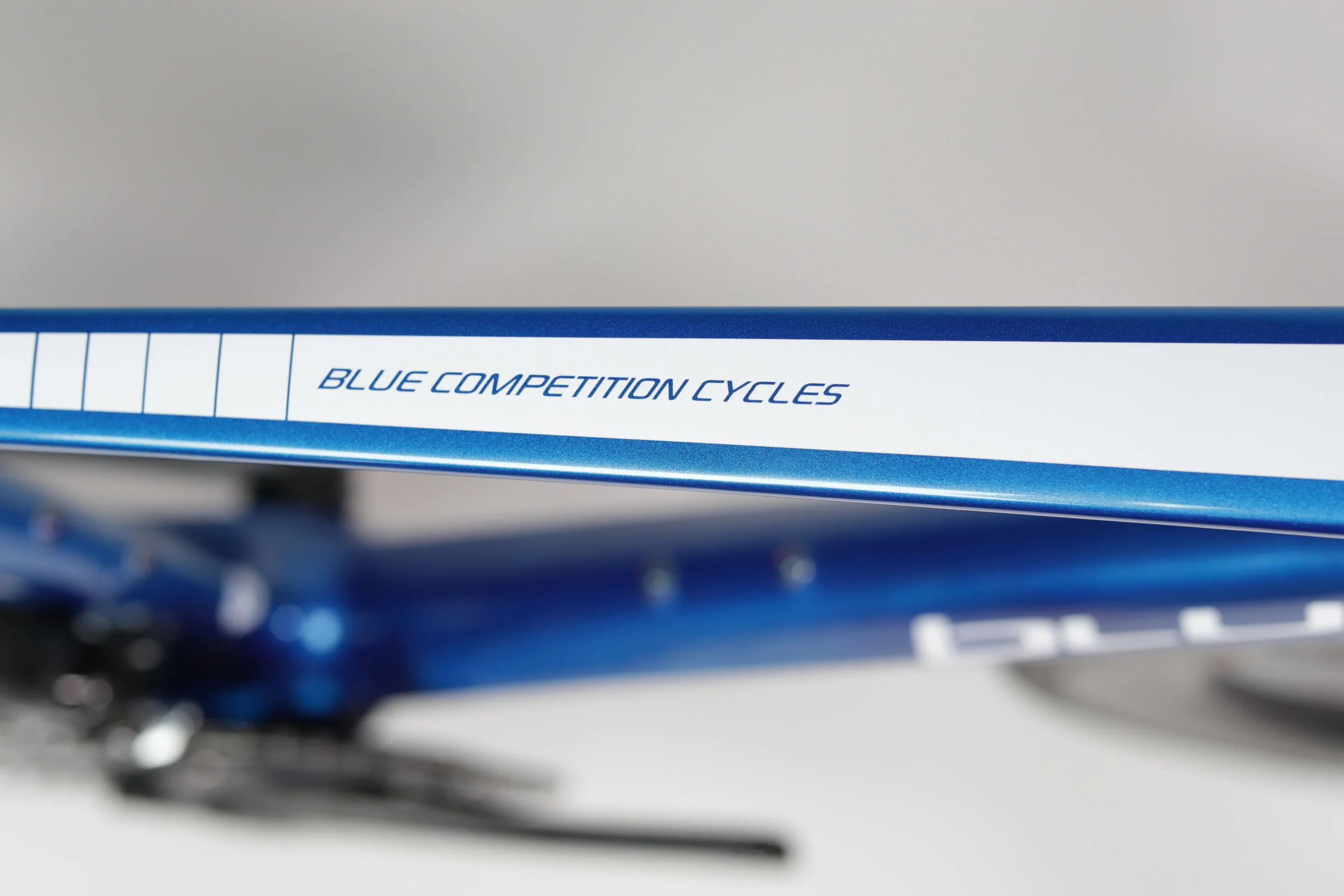 Inside BLUE — Blue Competition Cycles
