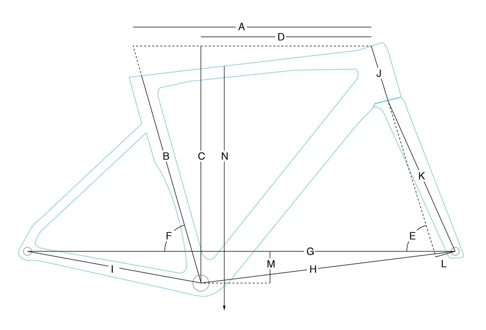 Chinook G2 Sram Force AXS 2X — Blue Competition Cycles