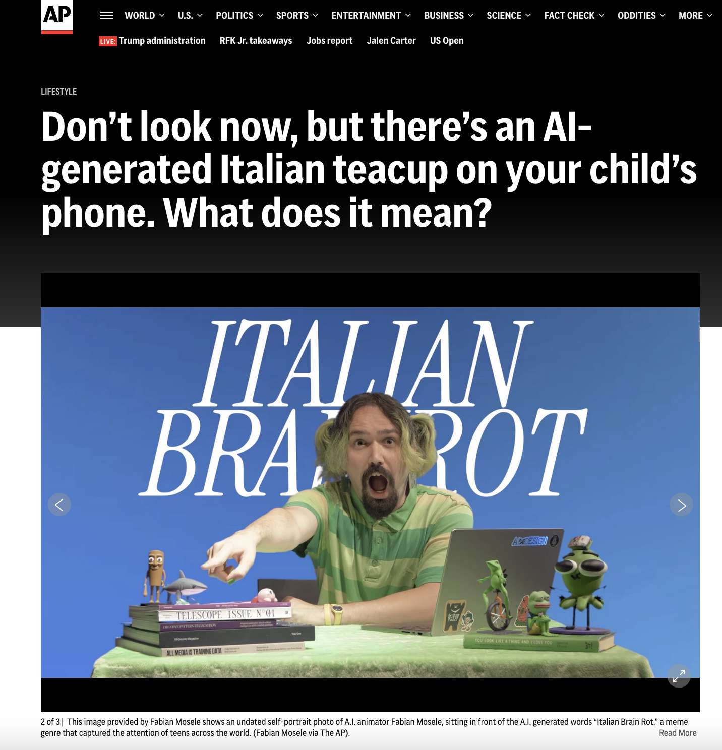 Italian Brainrot — Fabian Mosele