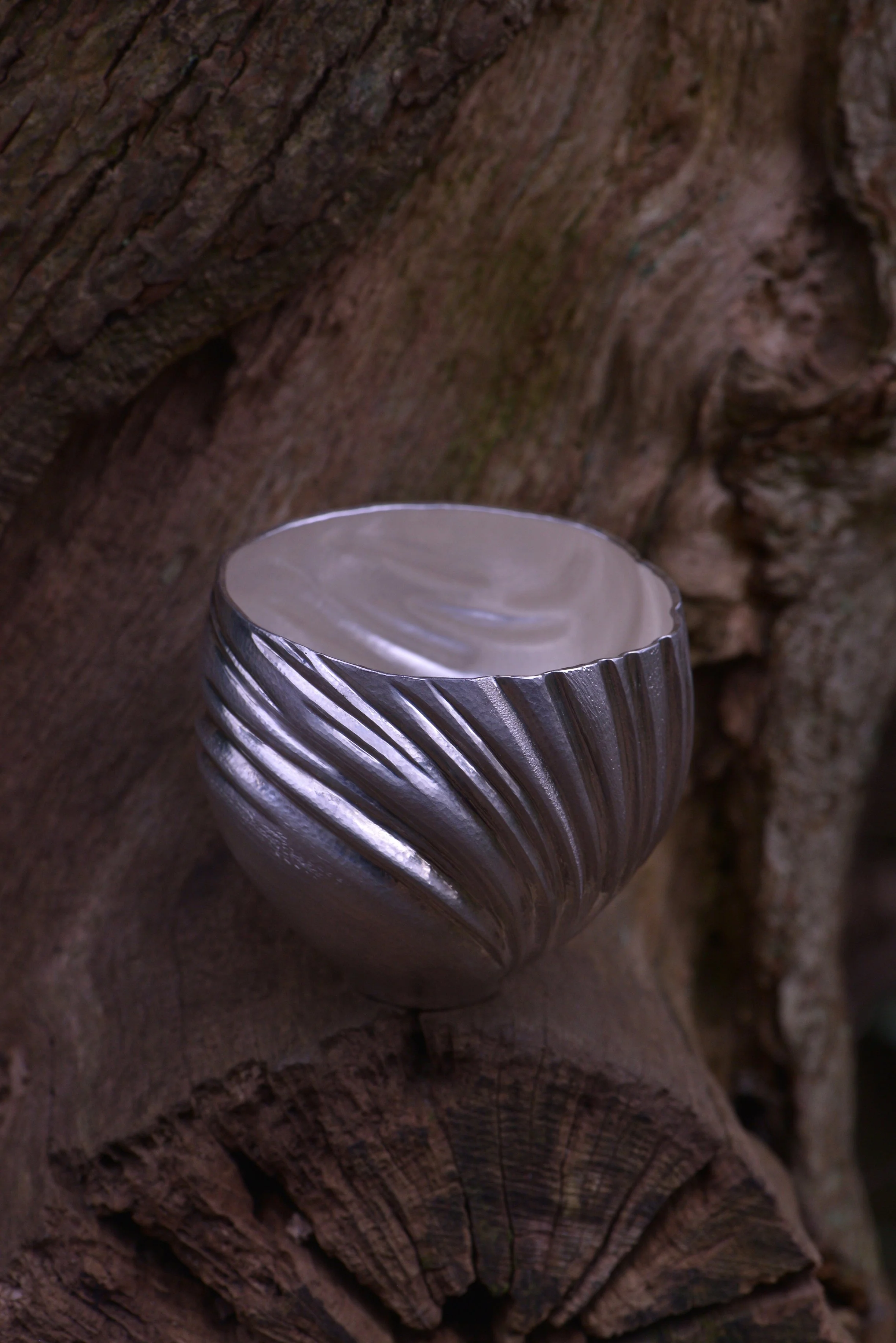 Hollow Way Silver Vessel — Abigail Brown