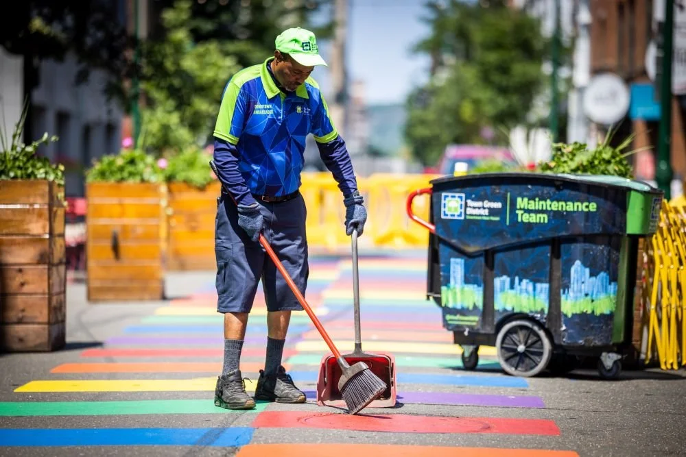 Ongoing Public Space Improvements — Town Green District