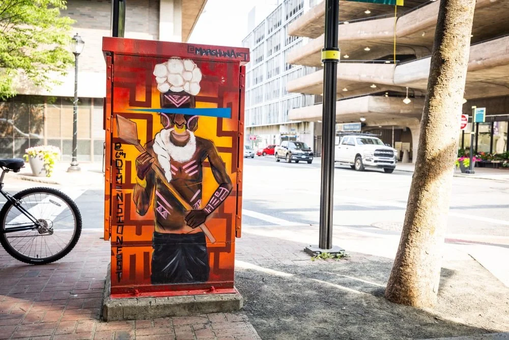 Streetscape Art — Town Green District