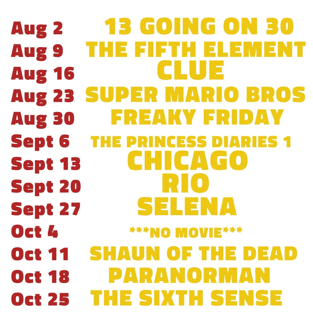 Movies in the Plaza — Town Green District