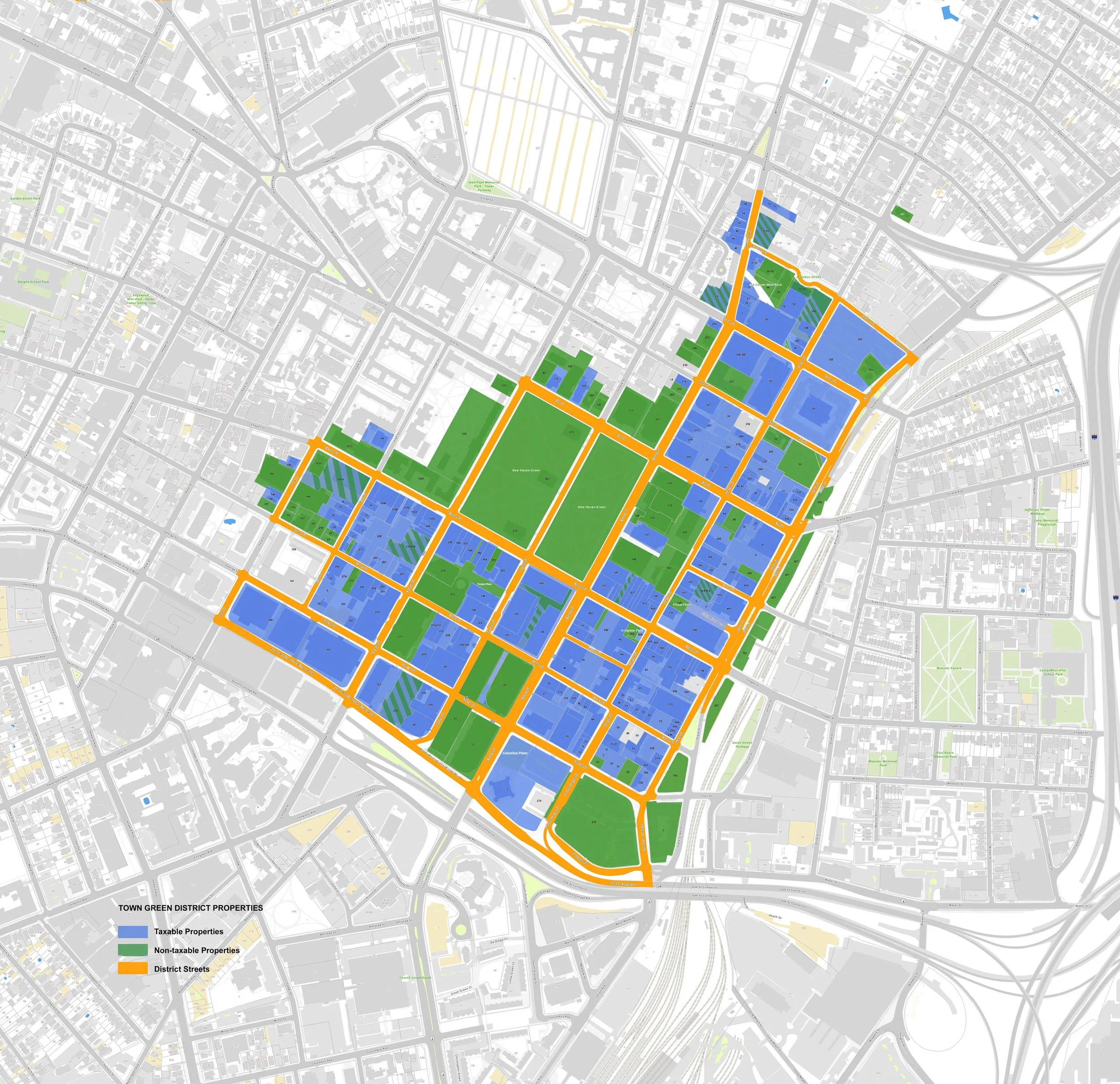 Where We Are — Town Green District