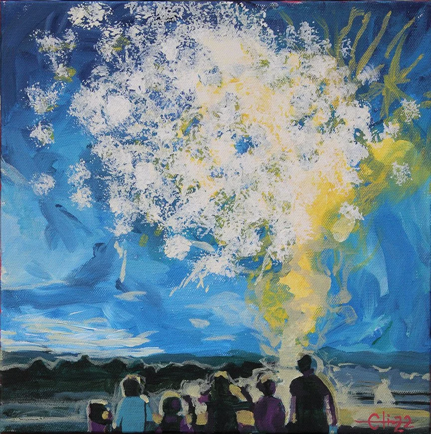 July Paintings — Elizabeth Kinney Art