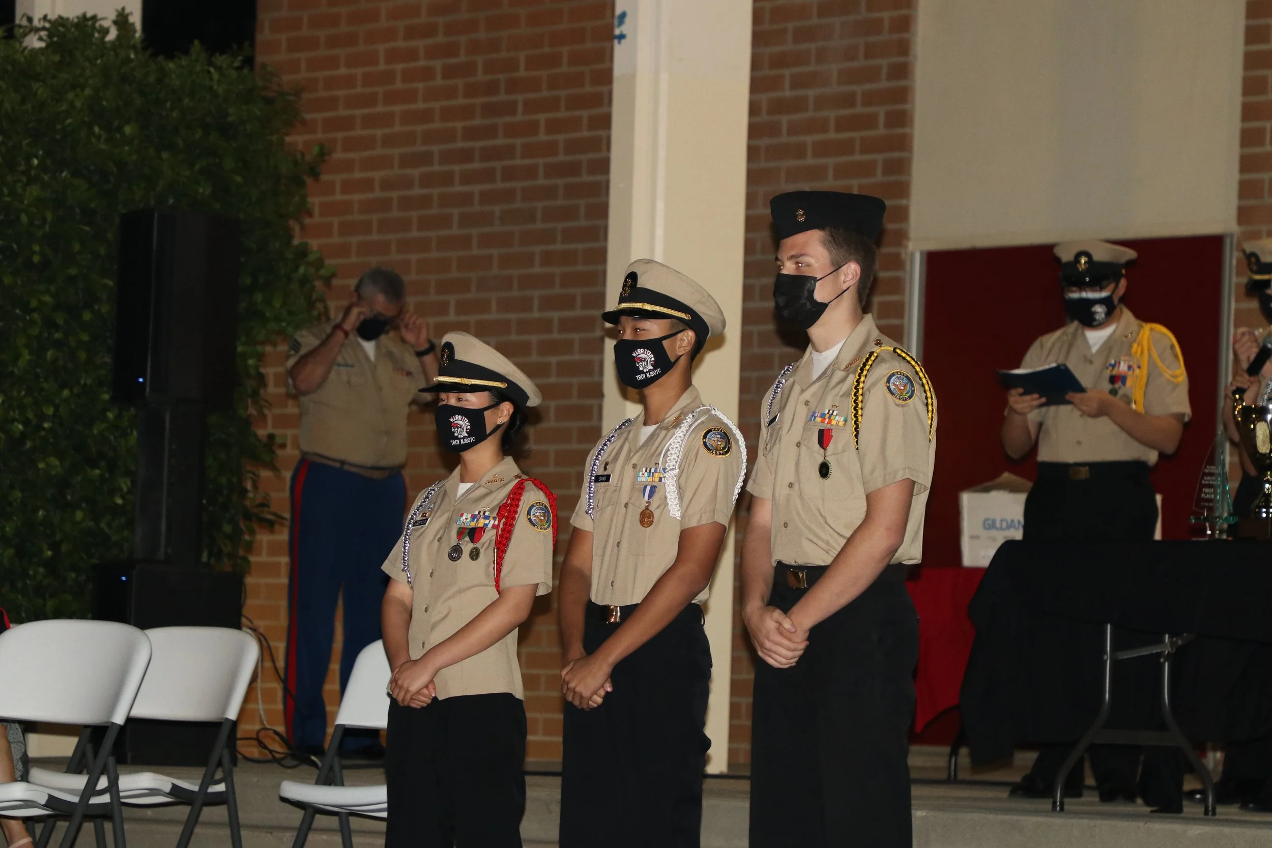 2021 Awards Night — Troy High School NJROTC