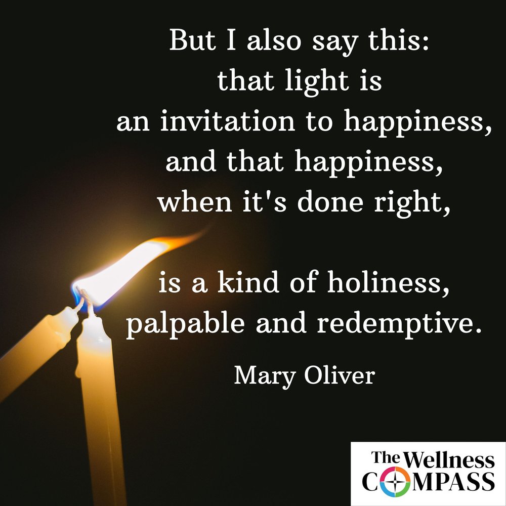 "Sharing Light with Each Other," Dec. 20, 2024 — The Wellness Compass ...