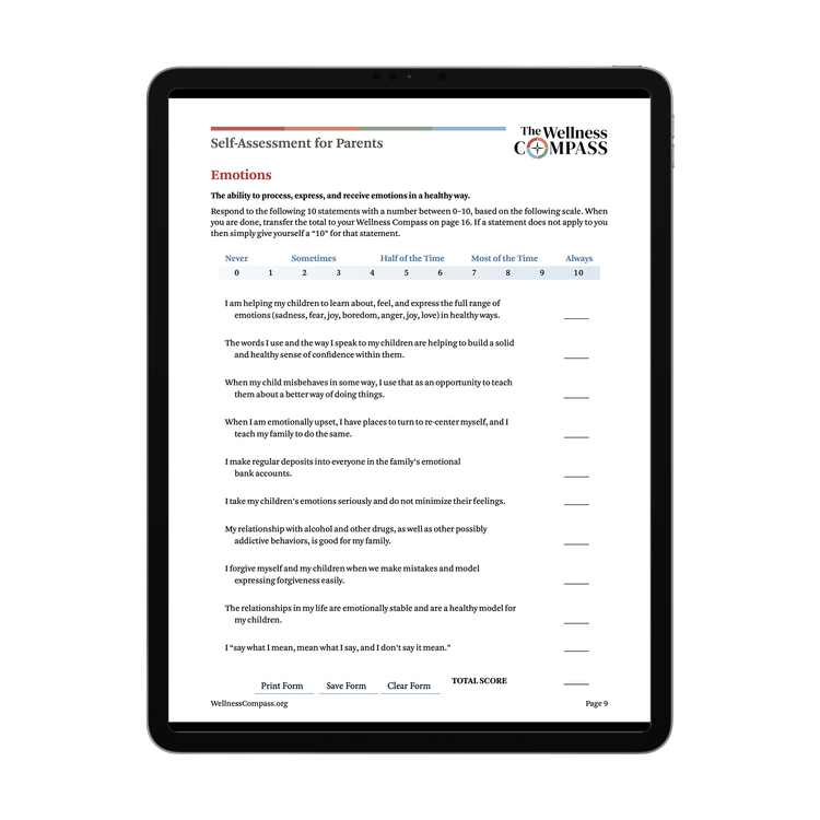 Assessments — The Wellness Compass Initiative