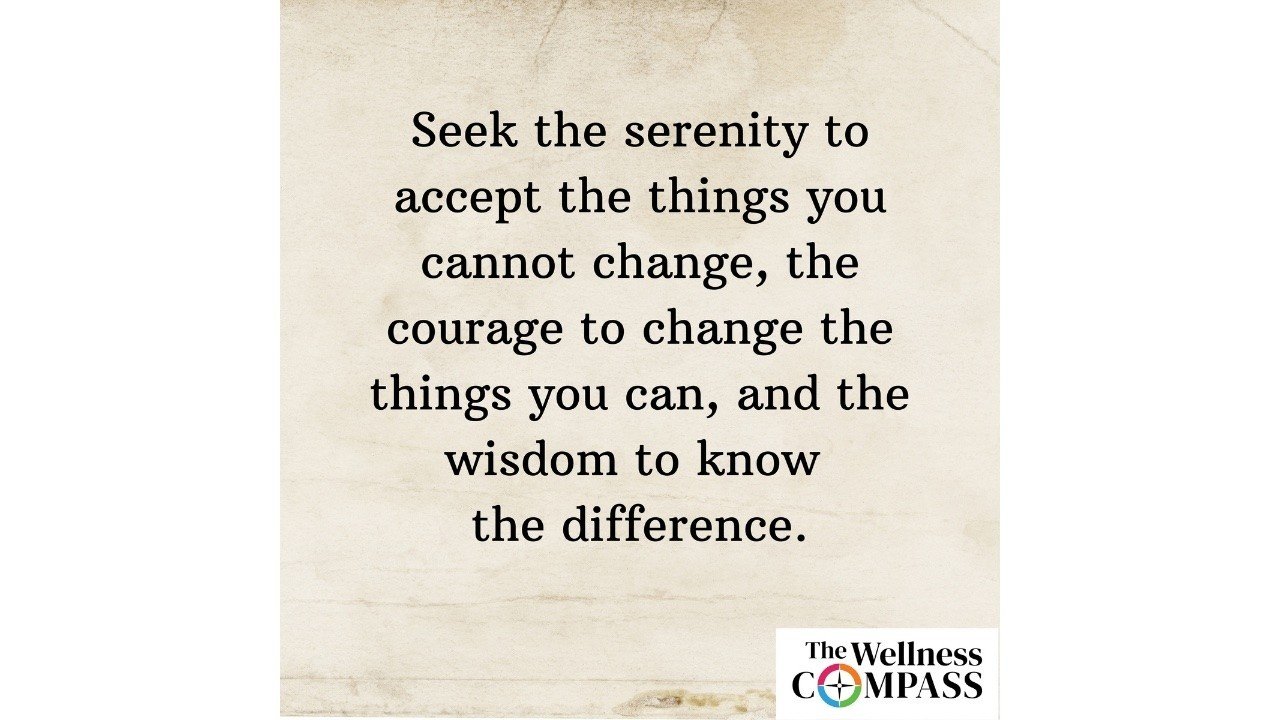 Change Something You Cannot Accept Change Something You Cannot Accept